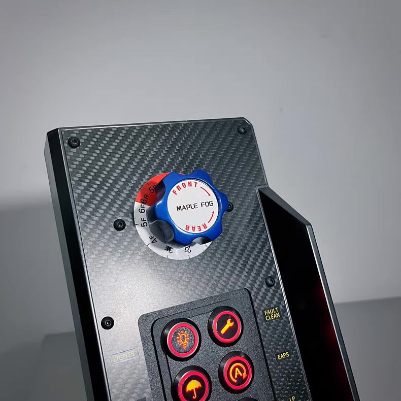 720 Sim Racing Carbon Fiber Button Box – Powerfulsteering